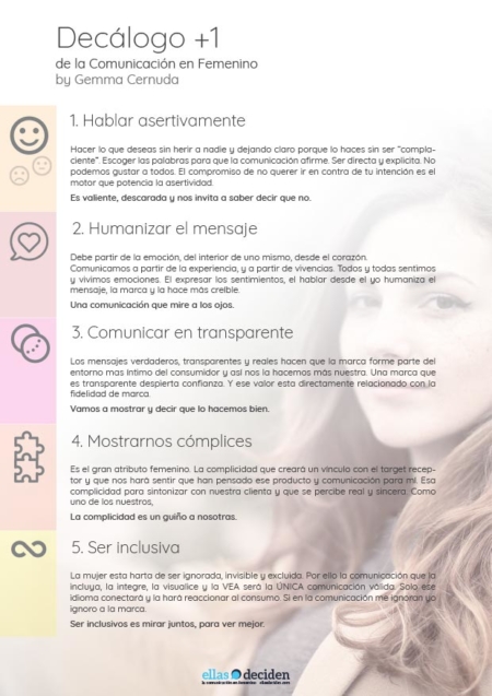 El Decálogo +1 - Ellasdeciden.com